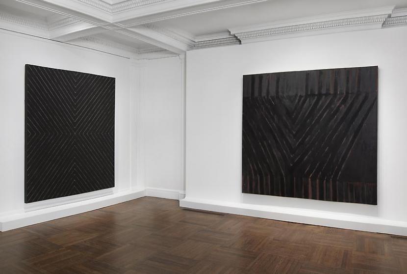 Frank Stella: Black, Aluminum, and Copper Paintings - Lévy Gorvy