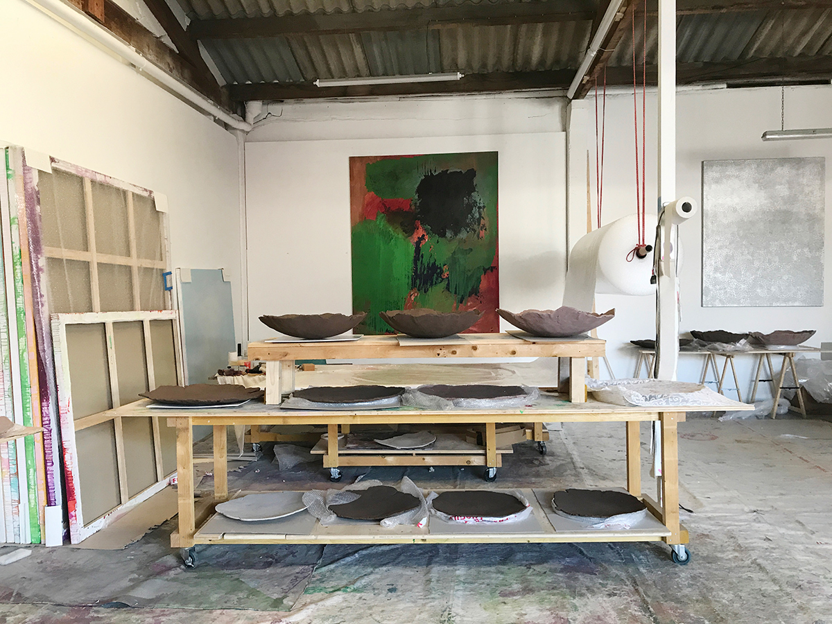 Peter Regli in his studio, 2020 - Lévy Gorvy