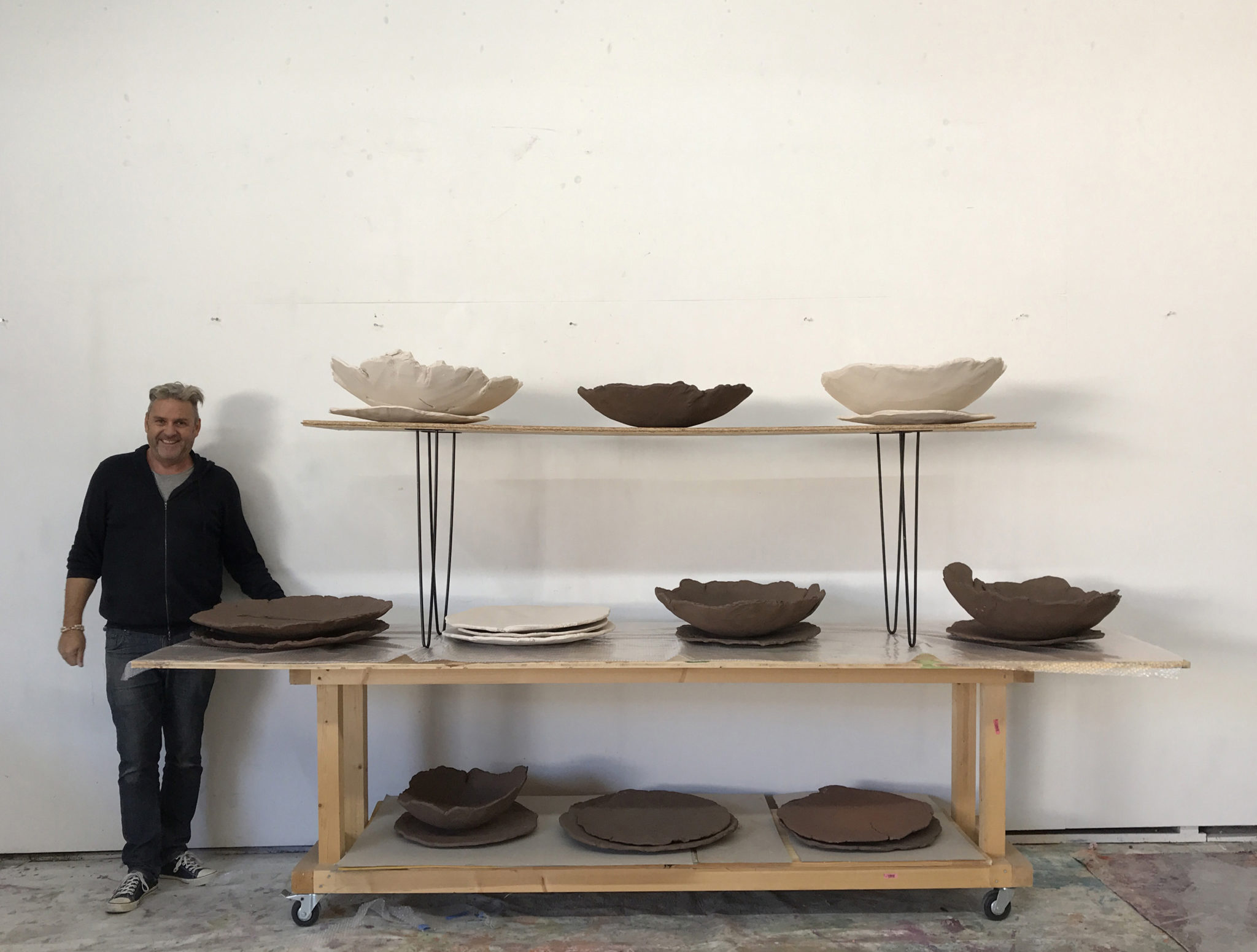 Peter Regli in his studio, 2020 - Lévy Gorvy