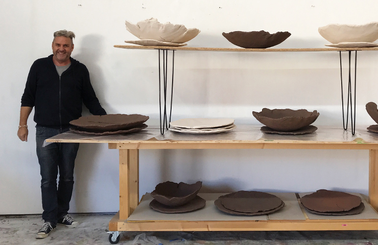 Peter Regli in his studio, 2020 - Lévy Gorvy