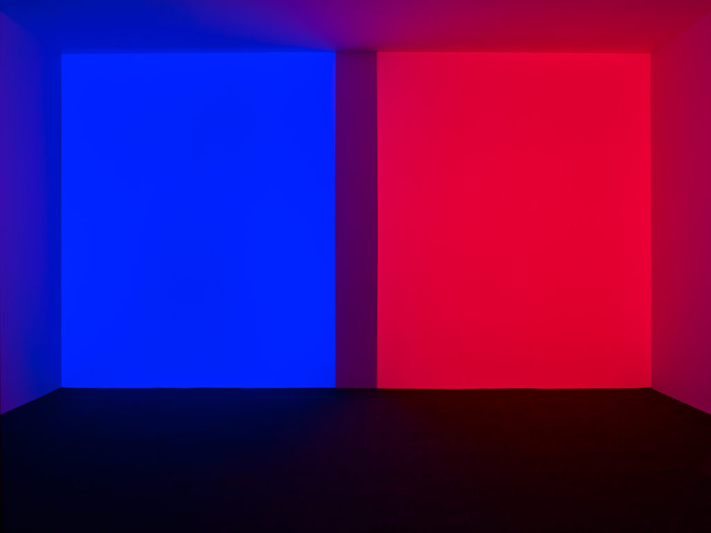 James Turrell's Orca, Blue-Red, 1969 - Lévy Gorvy