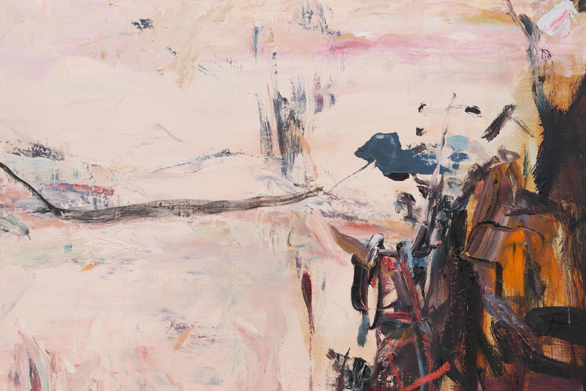 Spring River in the Flower Moon Night - Lévy Gorvy