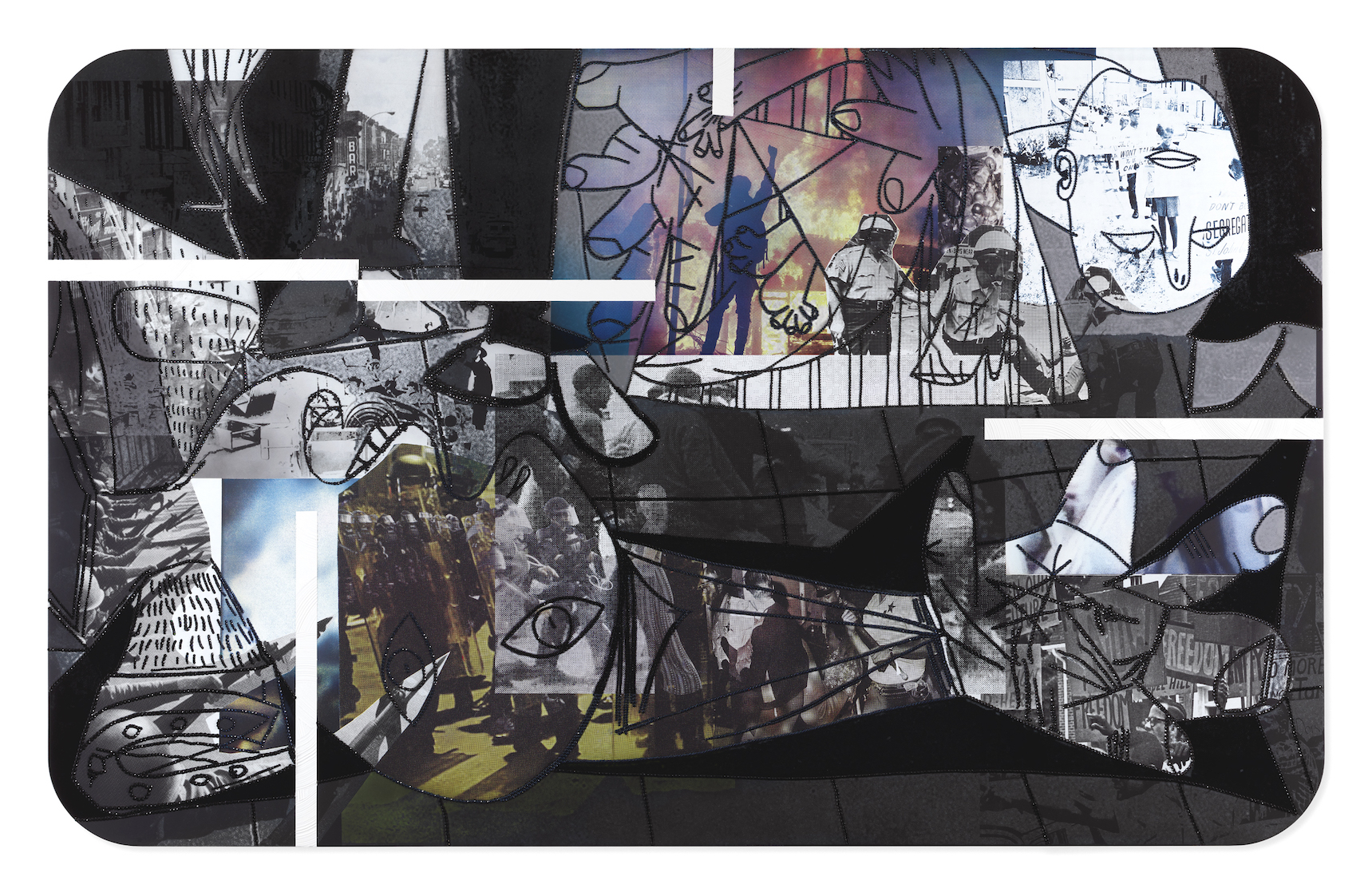 Guernica Detail (Resist #7) - Lévy Gorvy