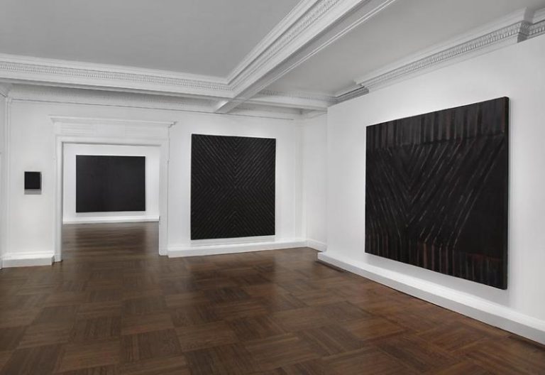 Frank Stella: Black, Aluminum, and Copper Paintings - Lévy Gorvy